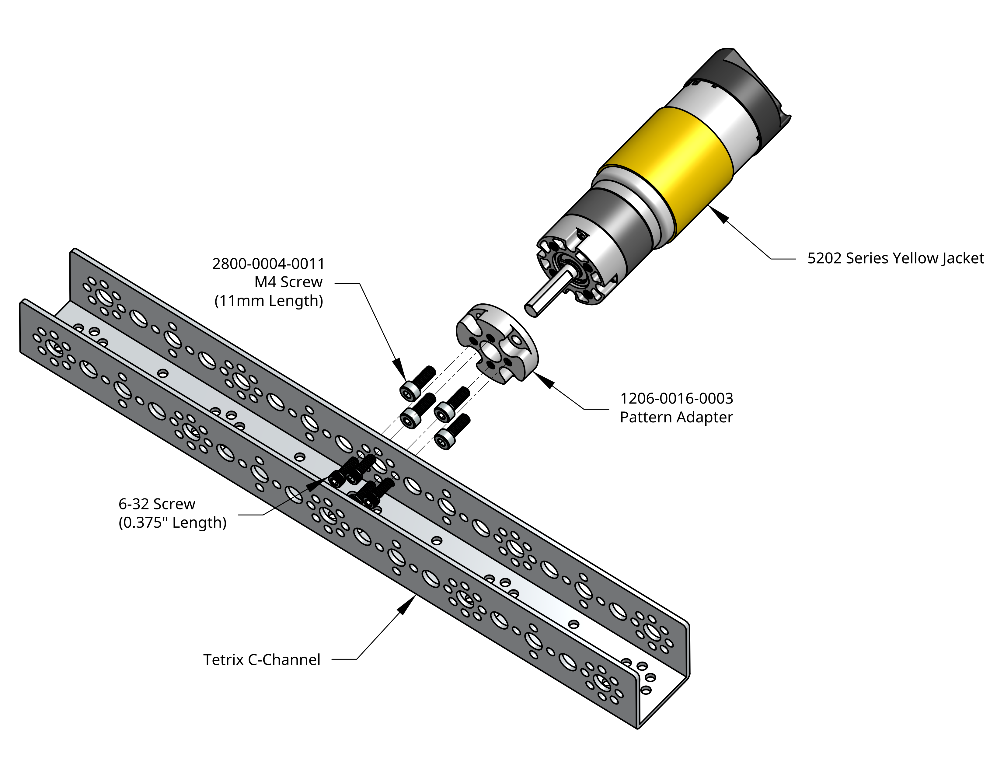 Tetrix channel with Gobilda motors : r/FTC